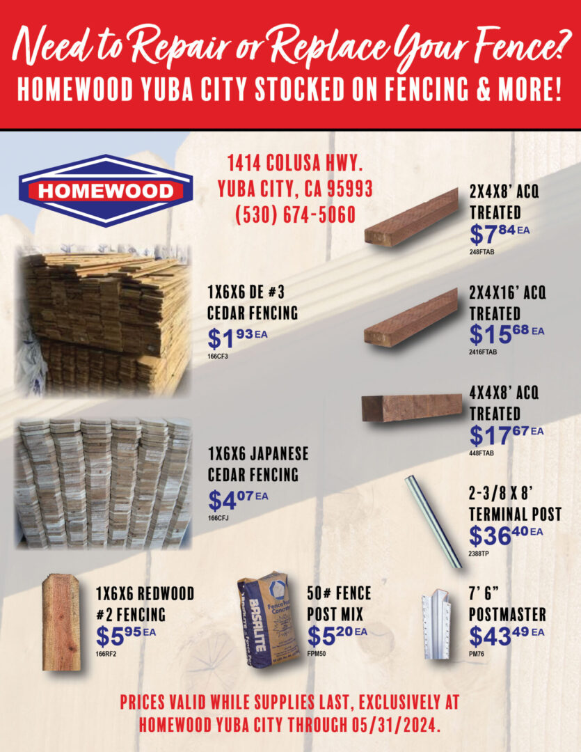 Sales & Specials - Homewood Building Supply
