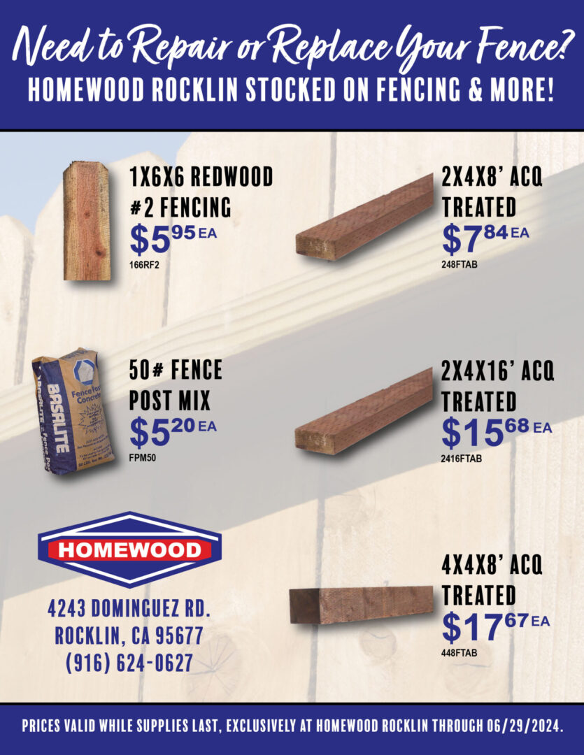 Sales & Specials - Homewood Building Supply